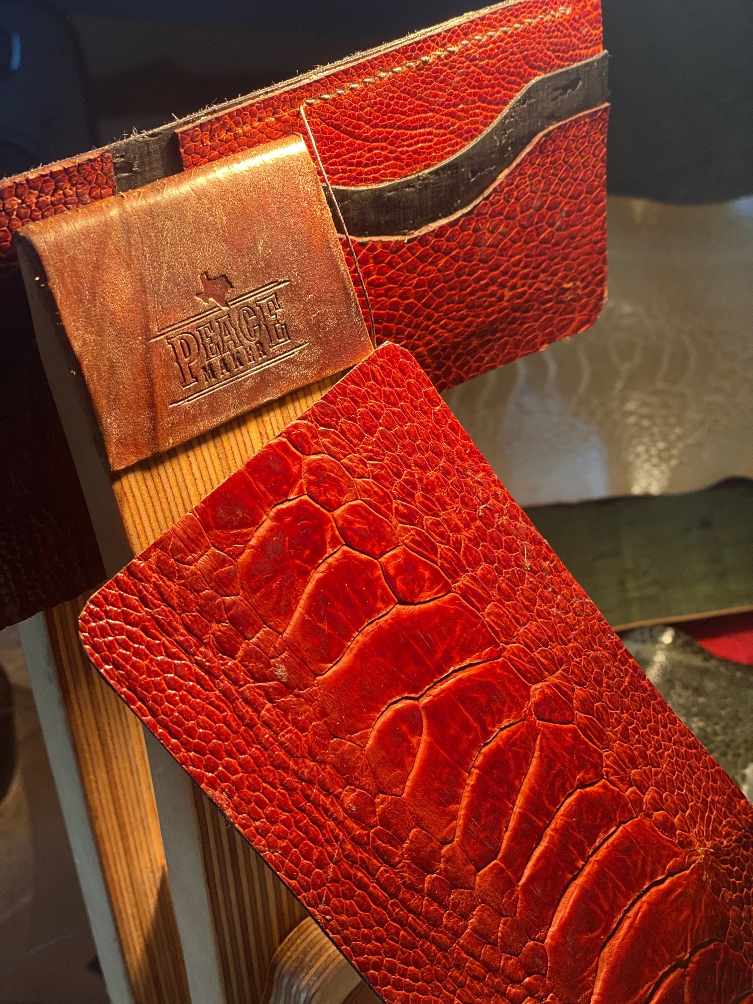 Leather Wallets - Texas Peace Maker